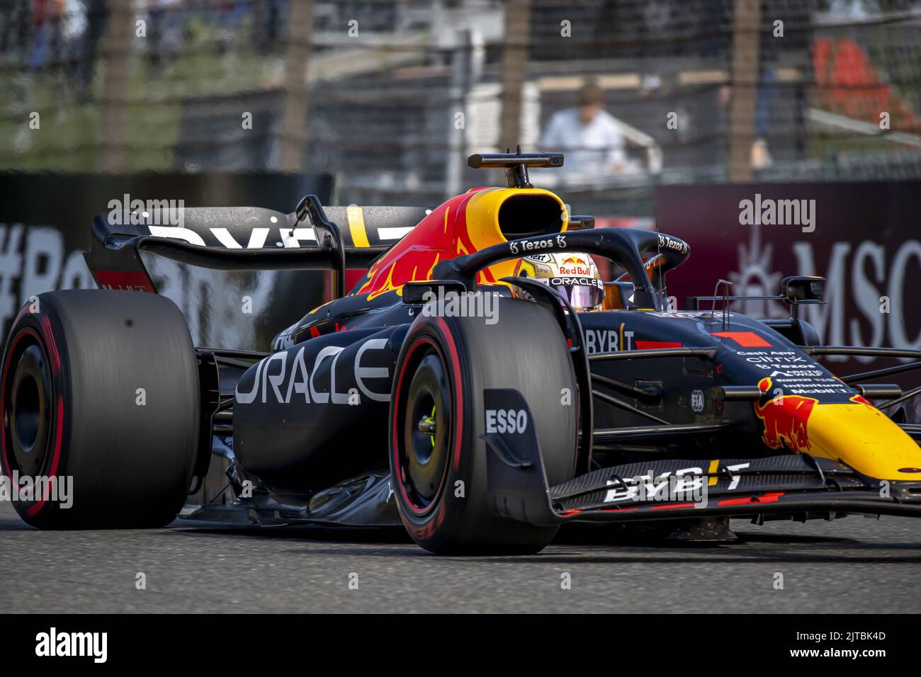 Spa - 28-08-2022, Circuit de Spa-Francorchamps, Max Verstappen at the ...
