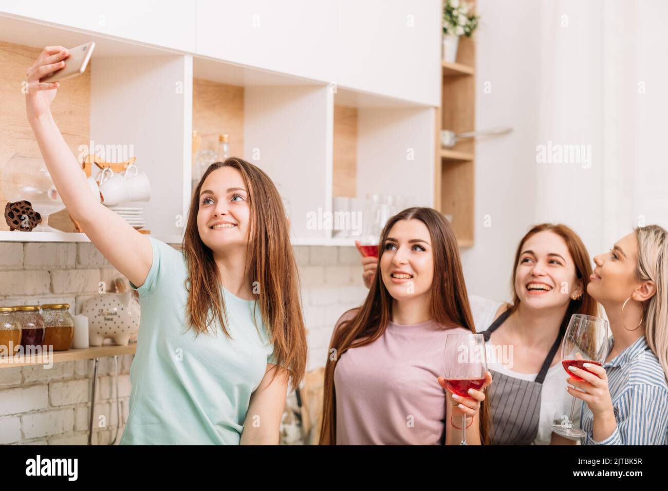 friends gathering fun evening leisure relaxation Stock Photo - Alamy