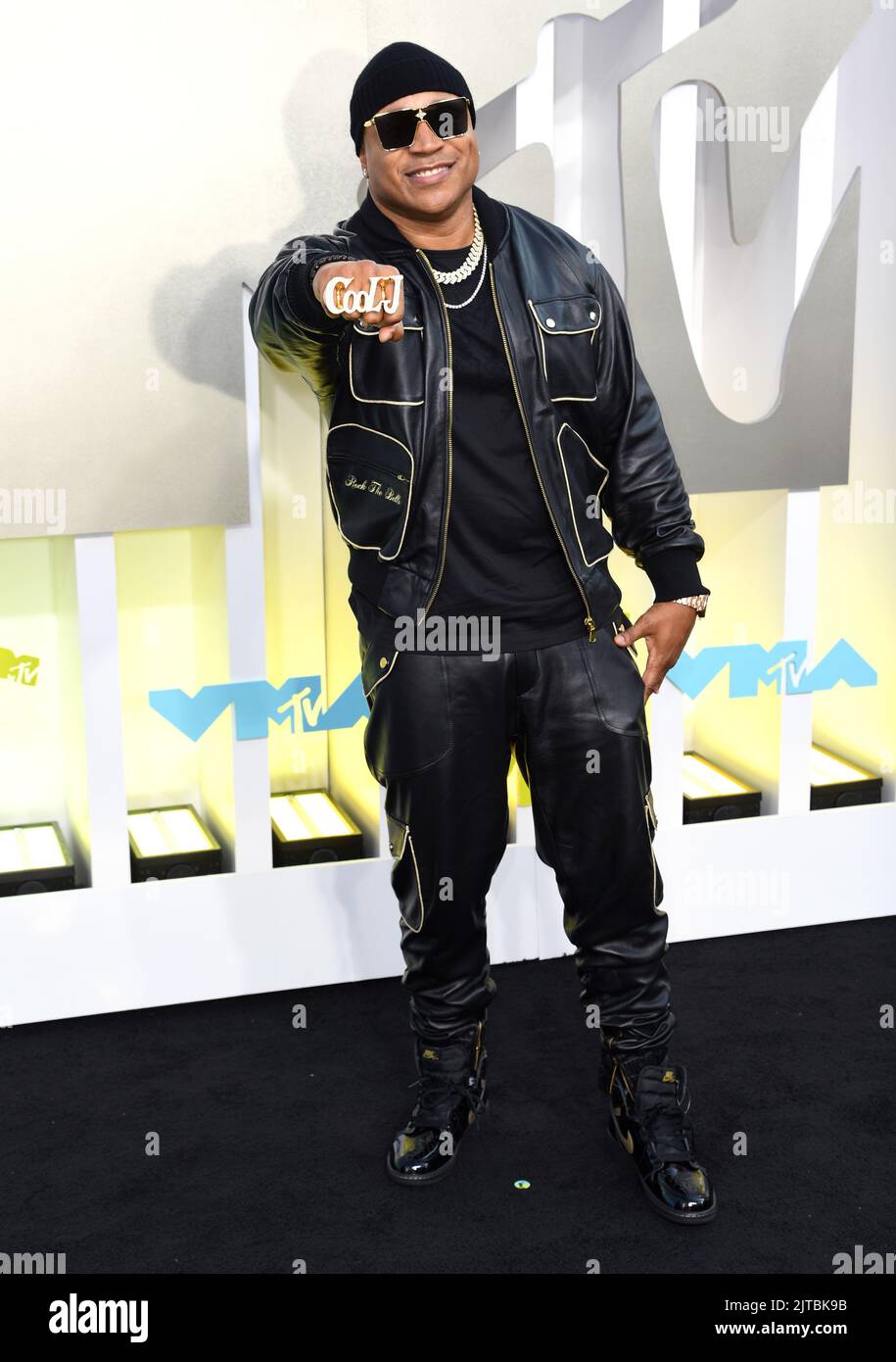 August 28th, 2022. Newark, USA. LL Cool J arriving at the 2022 MTV ...