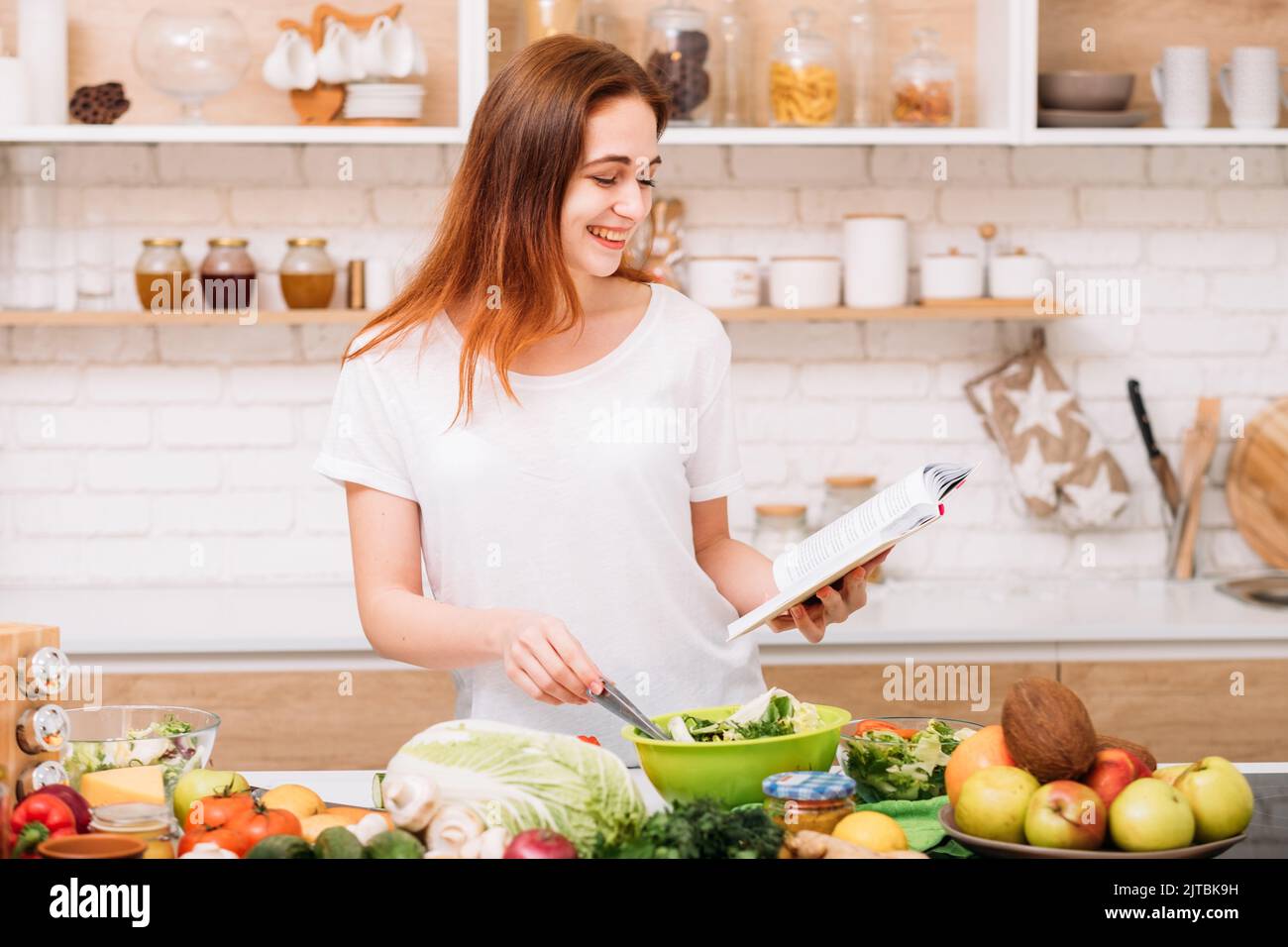 healthy weight loss nutritional balance lifestyle Stock Photo - Alamy