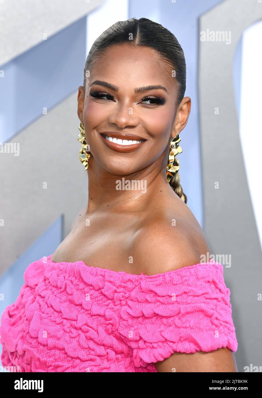 August 28th, 2022. Newark, USA. Kamie Crawford arriving at the 2022 MTV ...