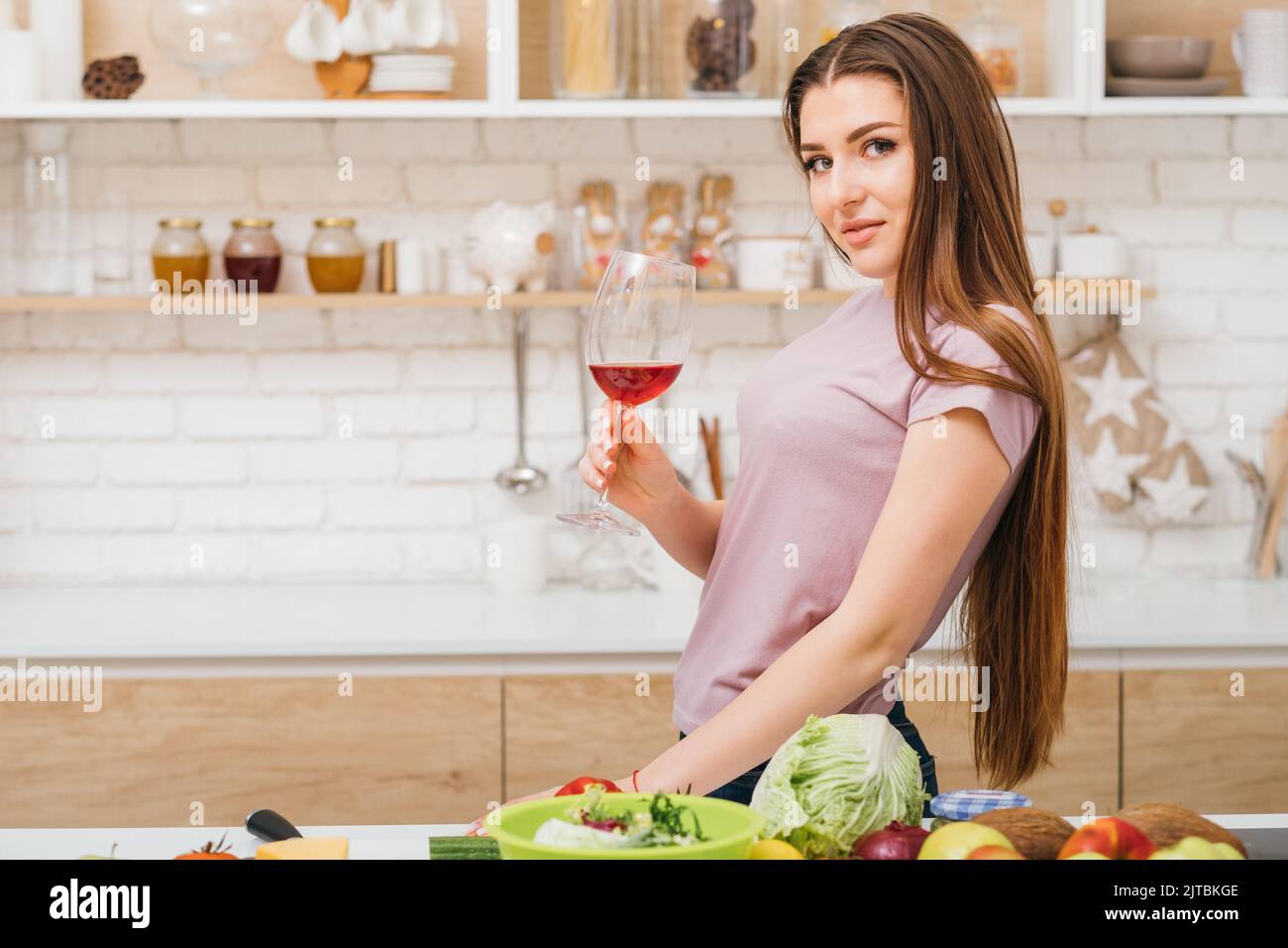 cheers relaxation abuse alcohol addiction female Stock Photo - Alamy