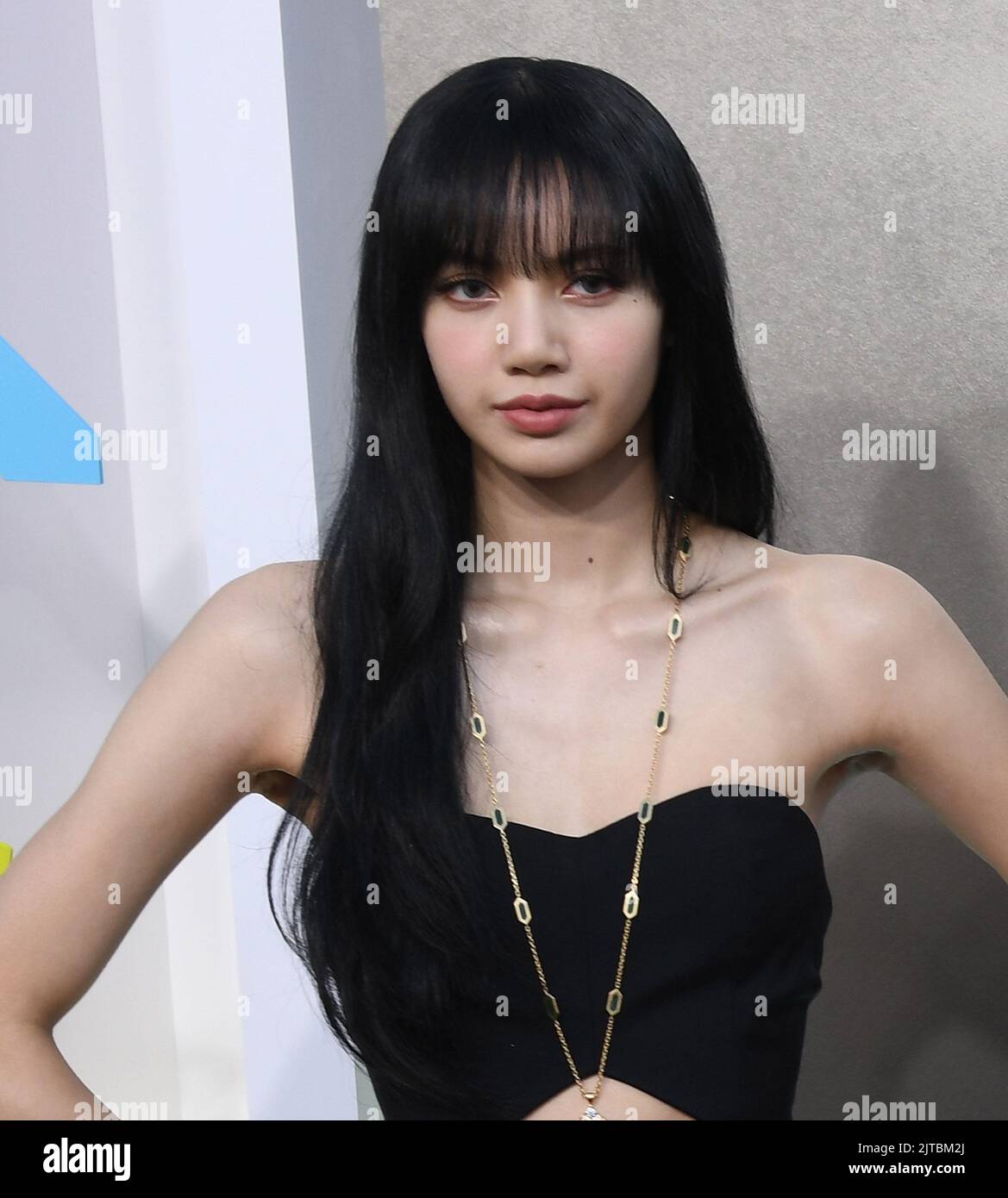 Newark Usa 28th Aug 2022 Lisa Of Blackpink Aka Lalisa Manobal Attends The 2022 Mtv Vmas At