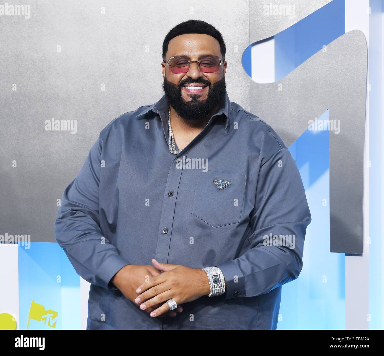 Newark, USA. 28th Aug, 2022. DJ Khaled attends the 2022 MTV VMAs at ...