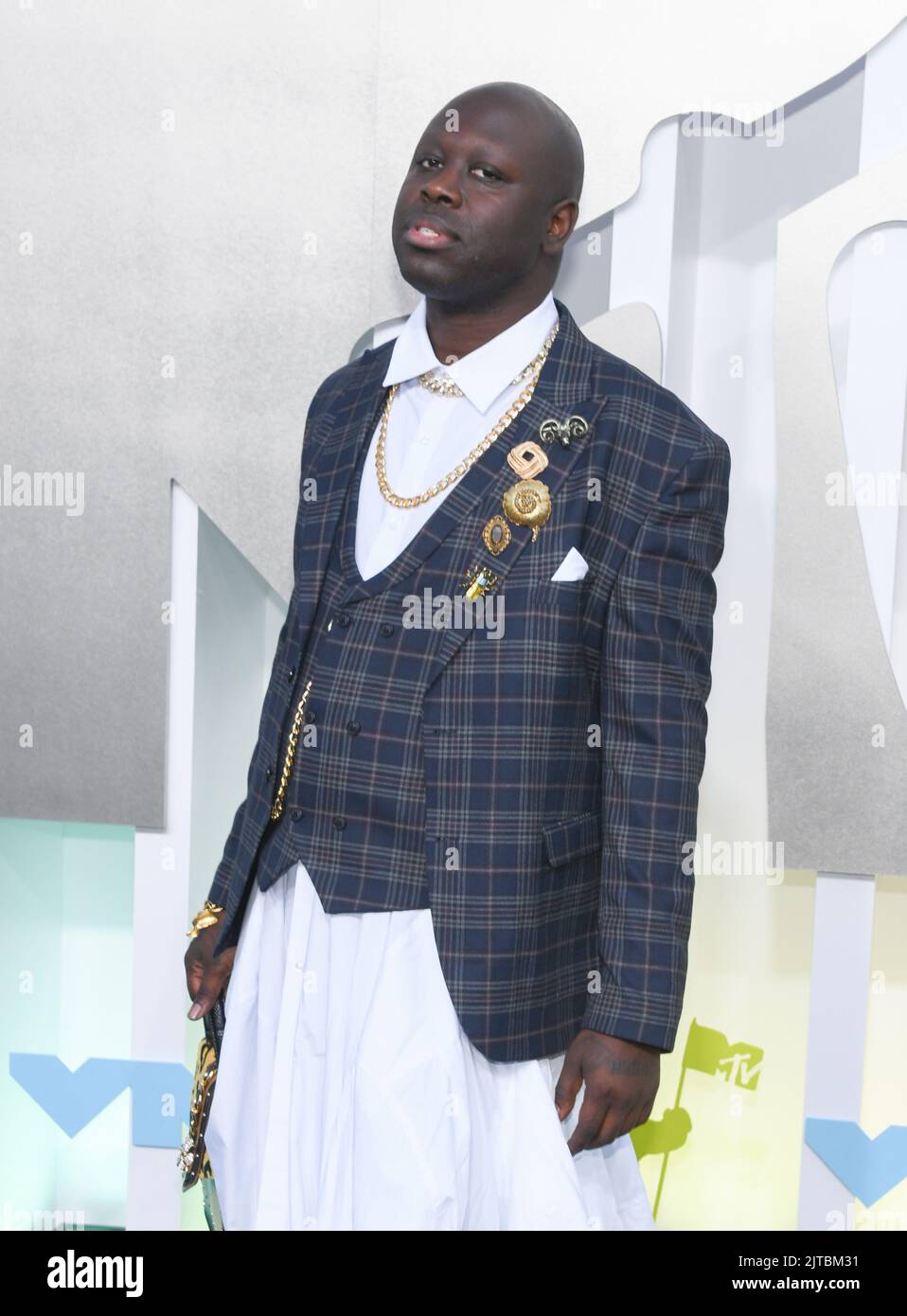 Newark, USA. 28th Aug, 2022. Bob the Drag Queen attends the 2022 MTV ...