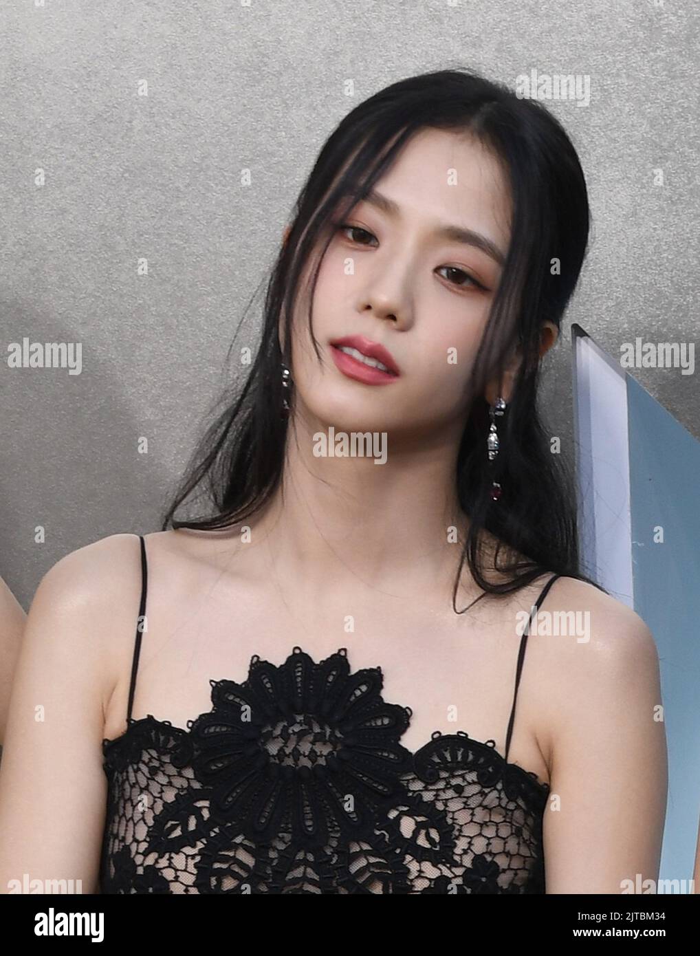 Newark, USA. 28th Aug, 2022. Jisoo aka Kim Ji-soo of Blackpink attends ...