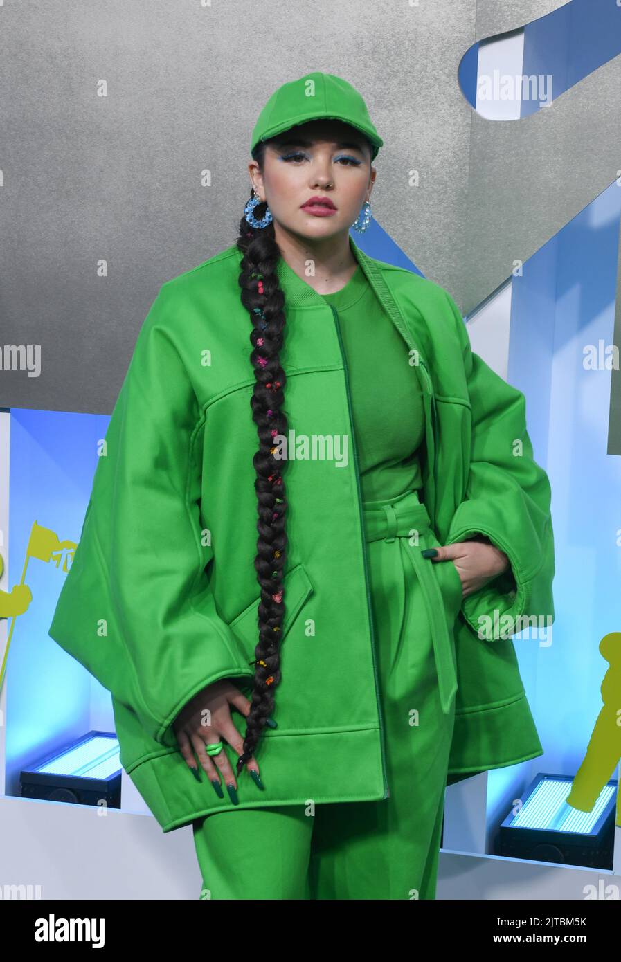 Newark, USA. 28th Aug, 2022. Lauren Spencer-Smith attends the 2022 MTV ...