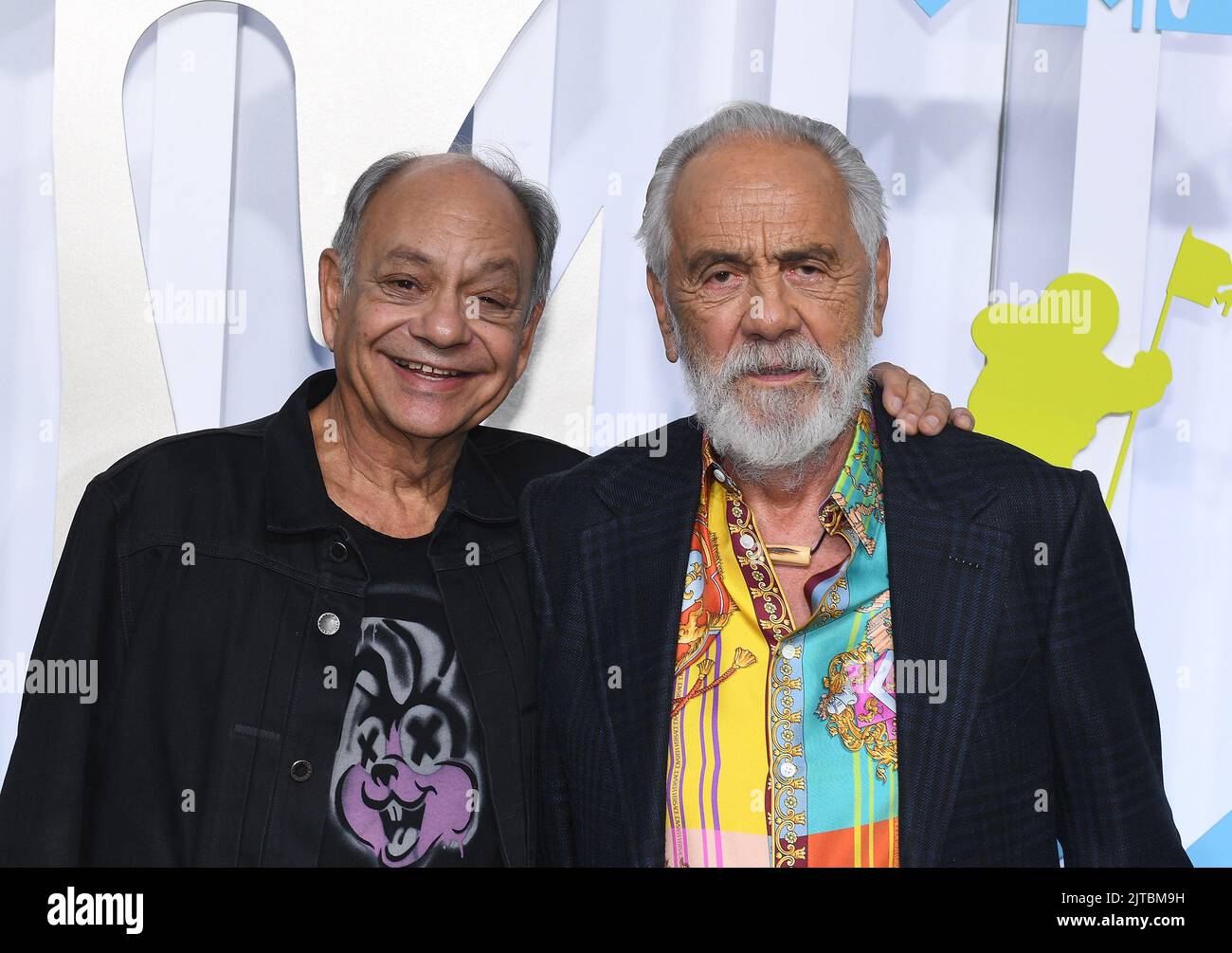 Newark, USA. 28th Aug, 2022. Cheech Marin, Tommy Chong attend the 2022 ...