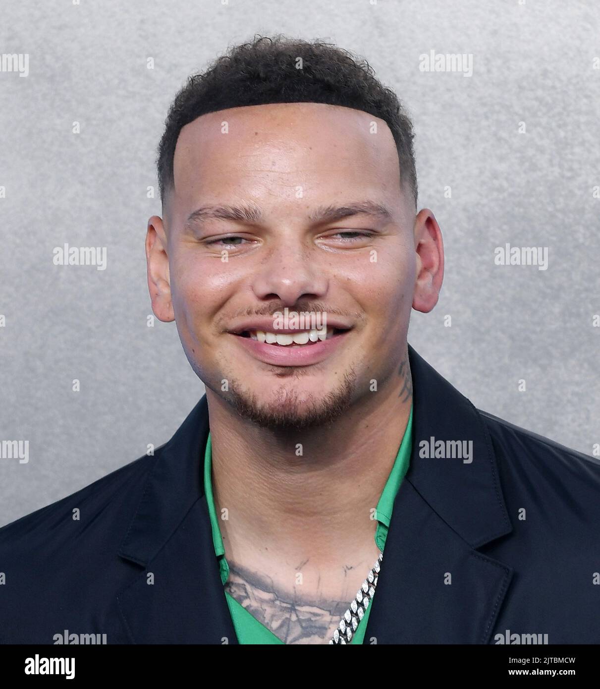 Kane Brown attends the 2022 MTV VMAs at Prudential Center on August 28 ...