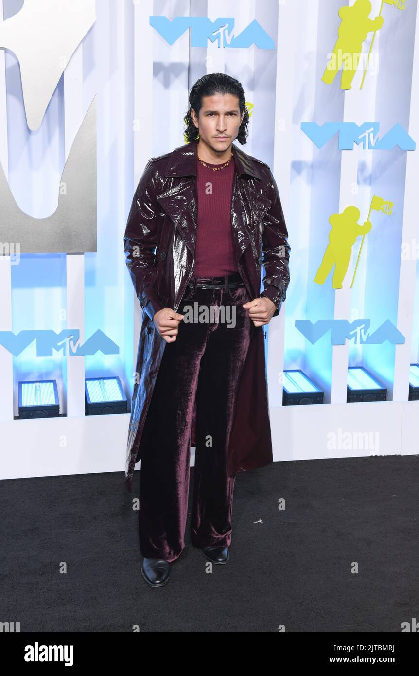 Newark, USA. 28th Aug, 2022. Danny Ramirez attends the 2022 MTV VMAs at ...