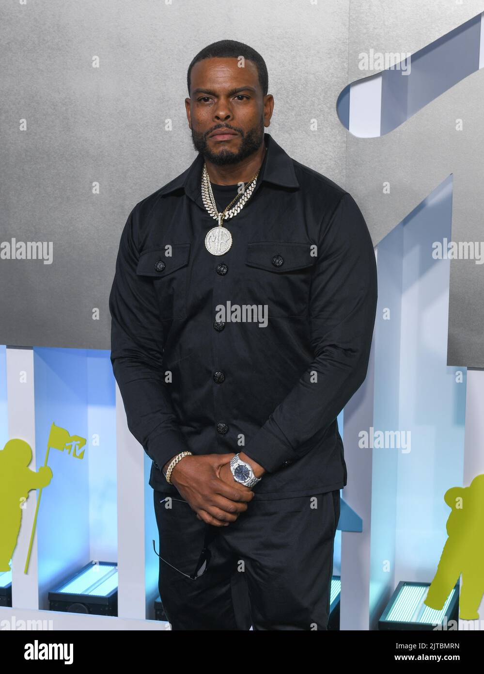Newark, USA. 28th Aug, 2022. Benny Boom attends the 2022 MTV VMAs at ...