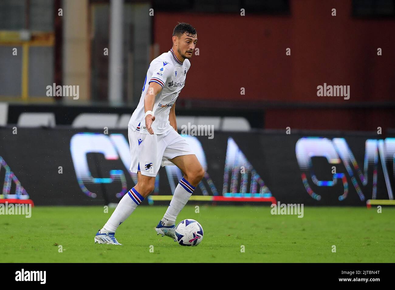 Alex Ferrari of Sampdoria during the Serie A match between US ...