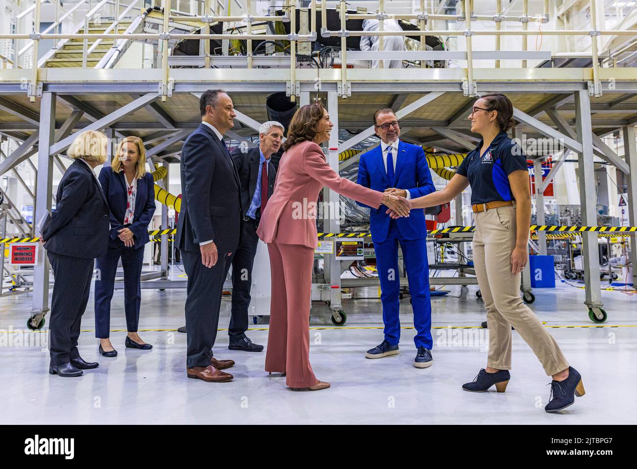 Second gentleman Douglas Emhoff and United States Vice President Kamala ...