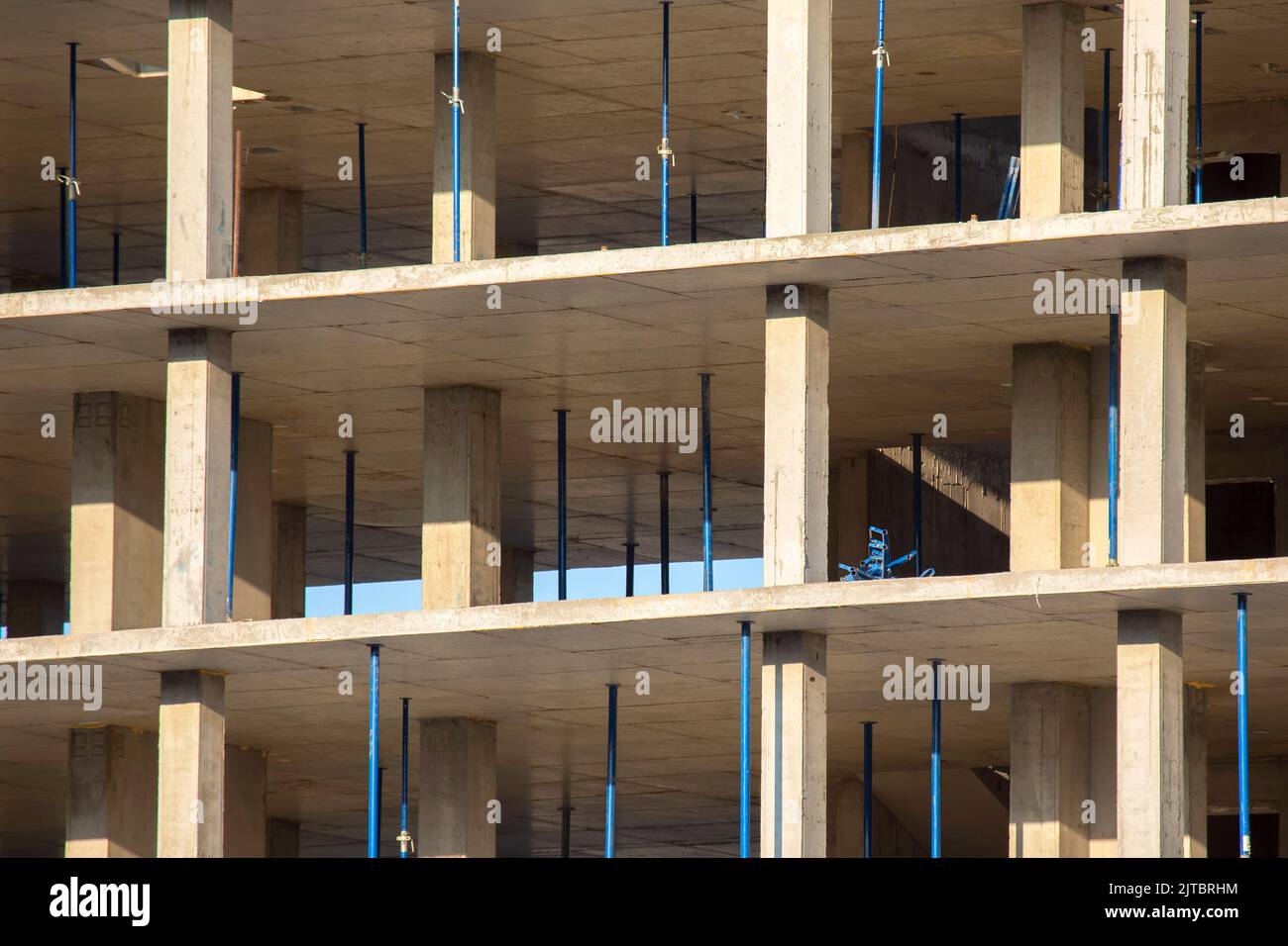 Reinforced concrete frame and floors hi-res stock photography and ...