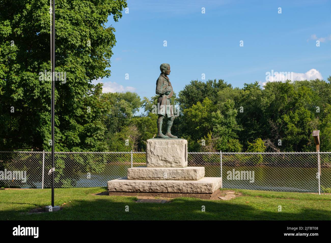 Ottawa, Illinois - United States - August 23rd, 2022: Gravesite and ...