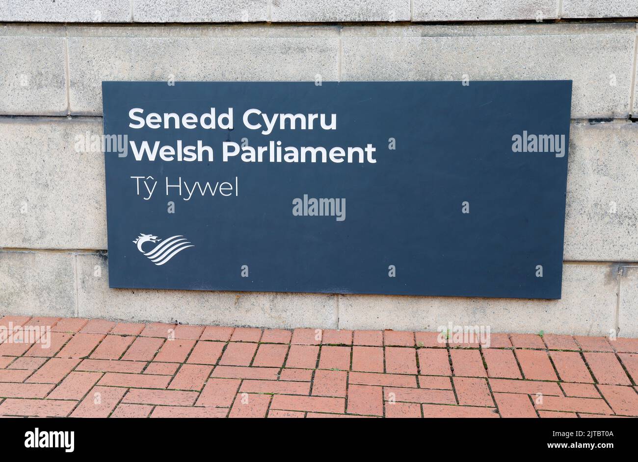 Ty hywel building hi-res stock photography and images - Alamy