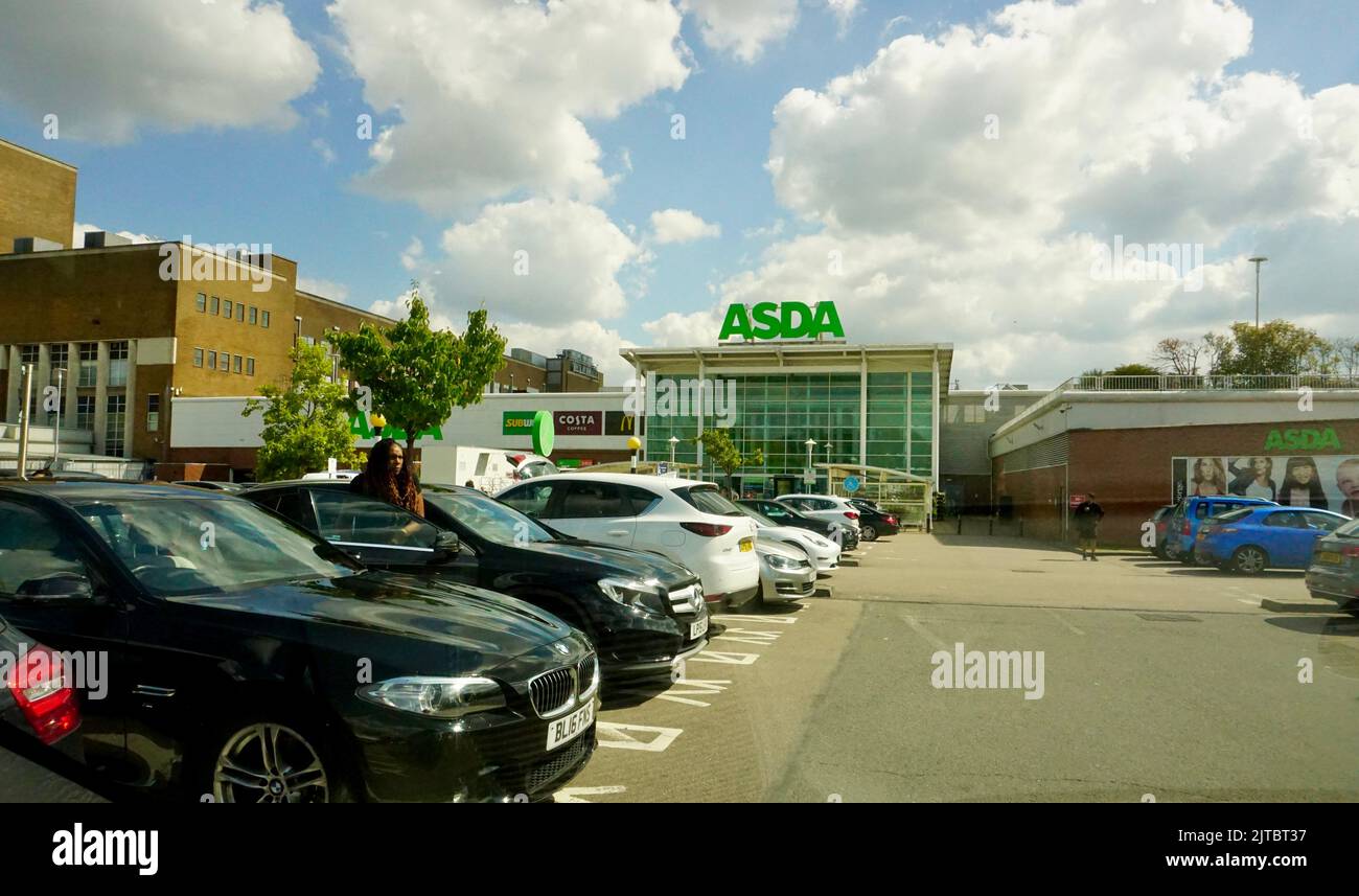 Asda Supercentre in Watford United Kingdom Stock Photo - Alamy