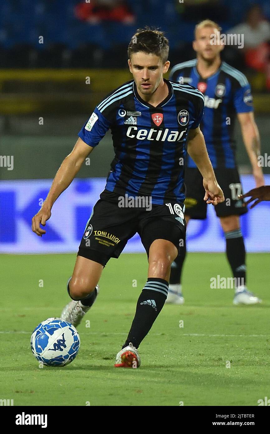 Arena Garibaldi, Pisa, Italy, August 28, 2022, Adam Nagy (Pisa) during ...