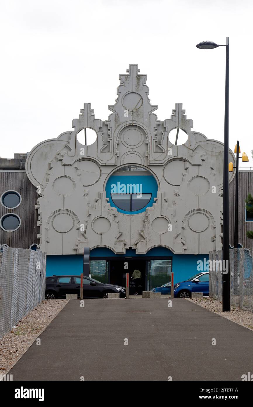 BBC Studios, Roath Lock, Cardiff Bay, summer 2022 Stock Photo - Alamy
