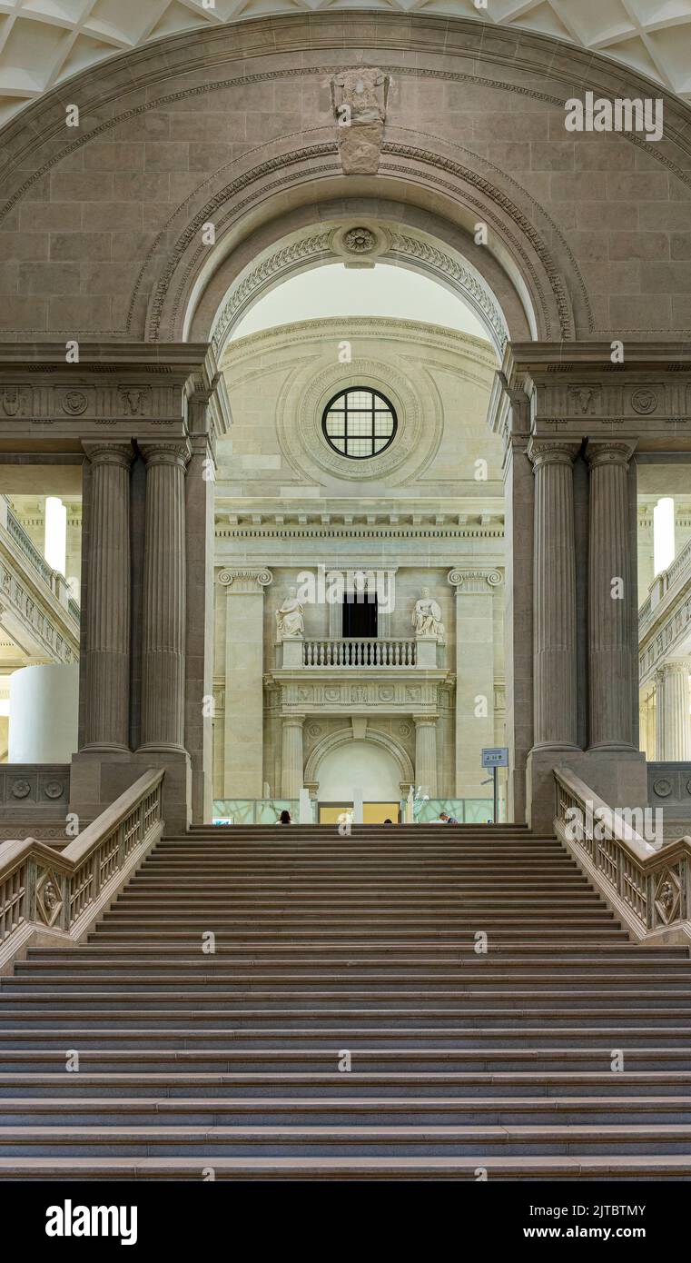 Prussian State Library In Berlin, Unter Den Linden, Germany Stock Photo ...