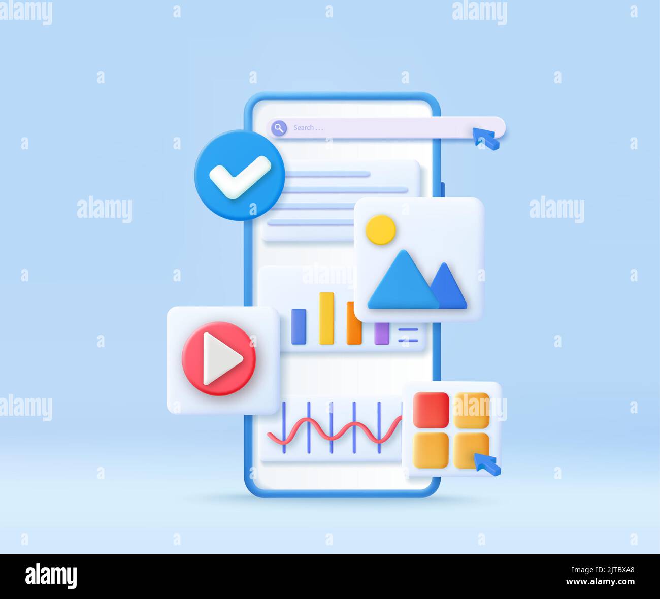 Computer performance boost vector Stock Vector Images - Alamy