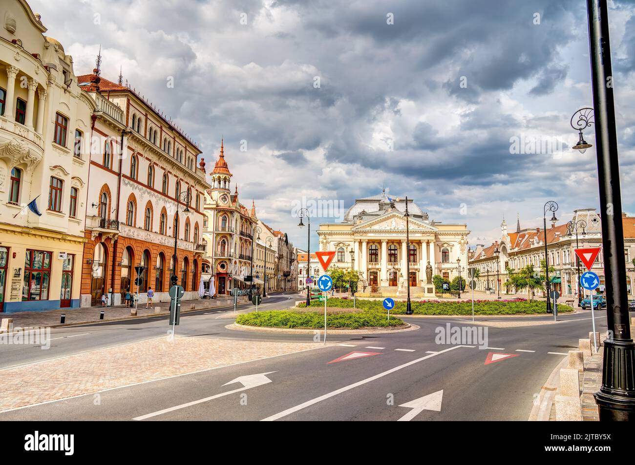 Oradea, Romania, HDR Image Stock Photo - Alamy