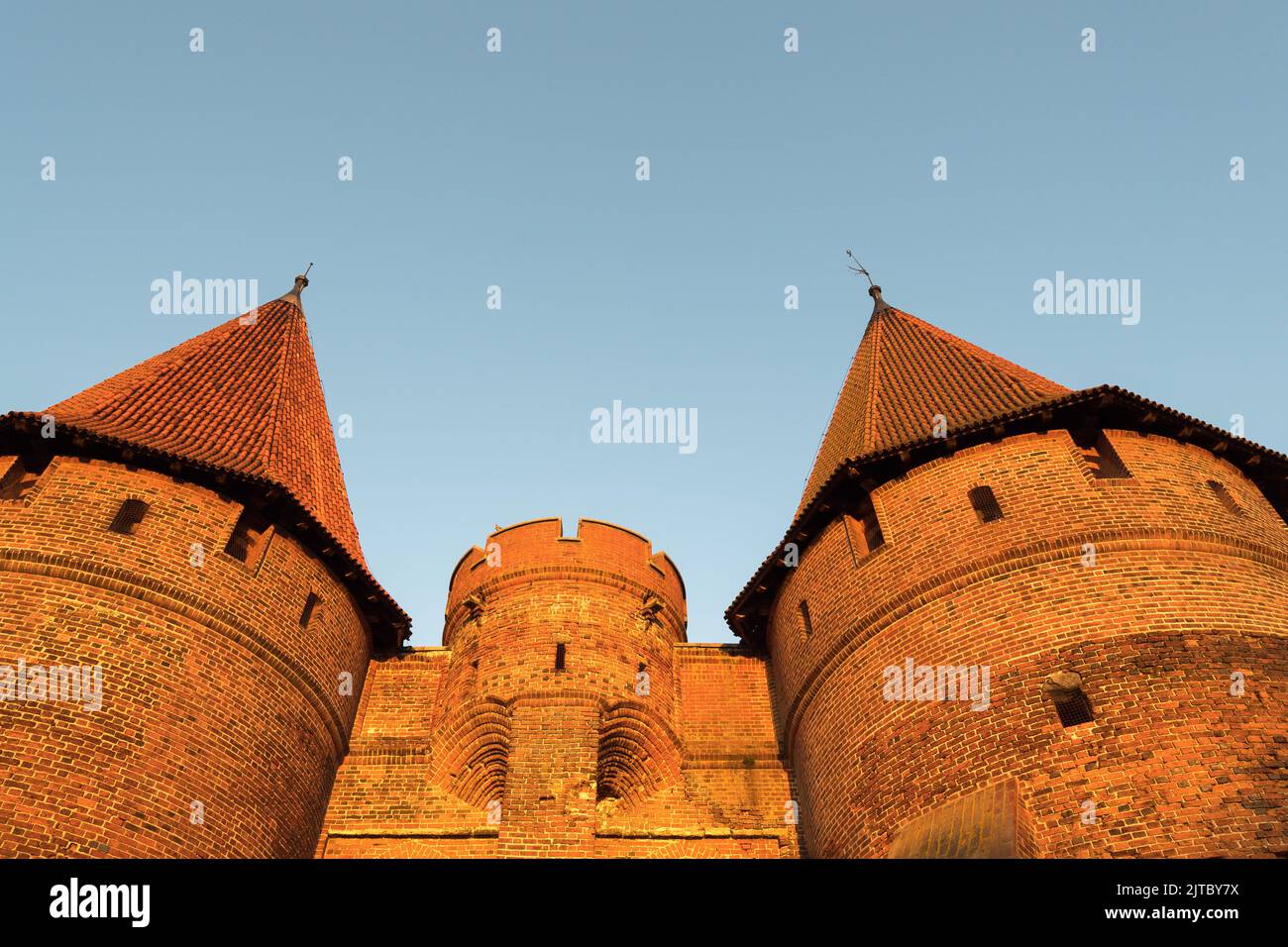 Middle Castle of Teutonic Order castle built from XIII to XV century ...