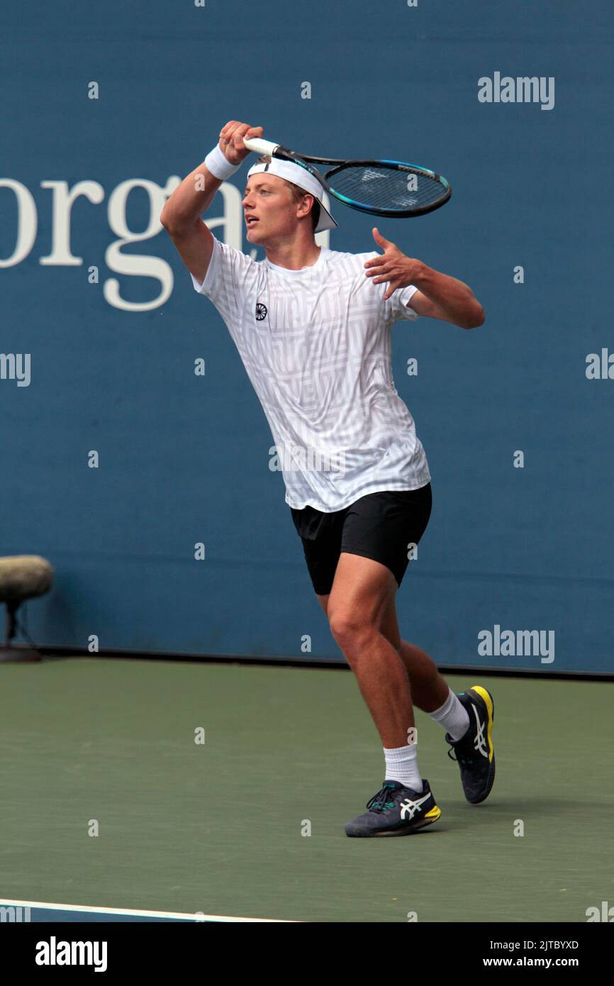 NEW YORK, NY - AUGUST 29: Tim van Rijthoven of the Netherlands during ...