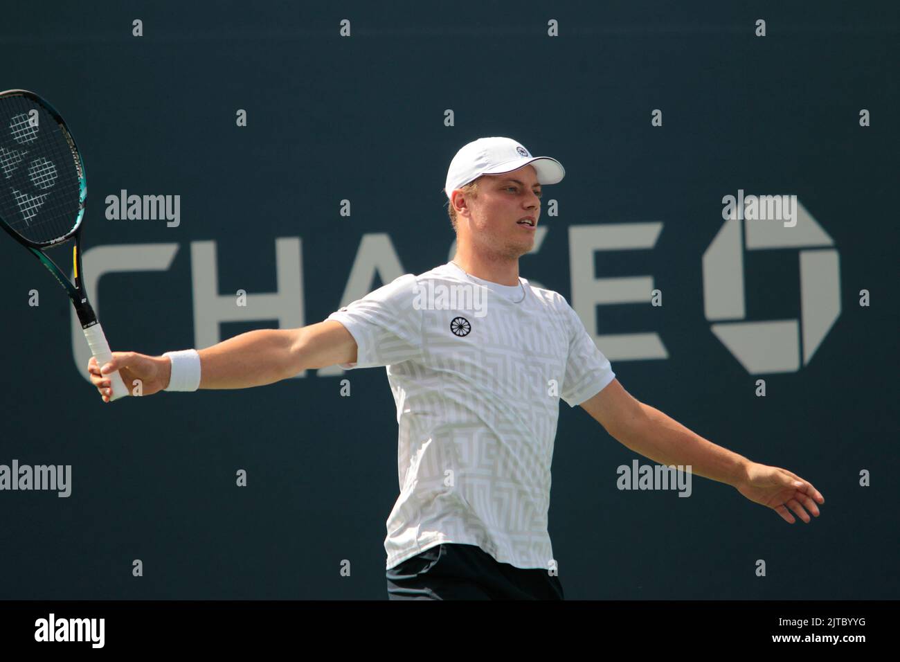 NEW YORK, NY - AUGUST 29: Tim van Rijthoven of the Netherlands during ...