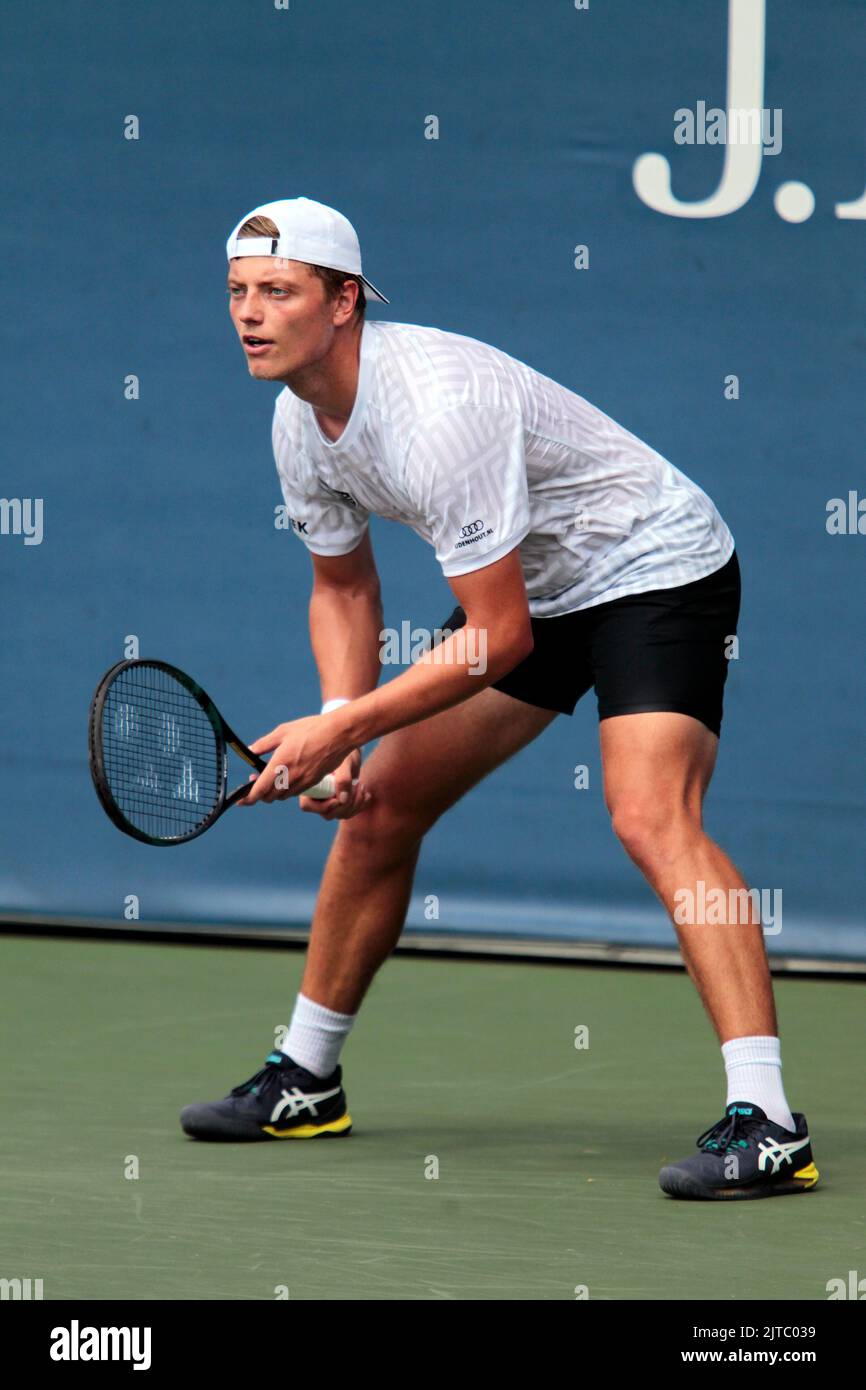 NEW YORK, NY - AUGUST 29: Tim van Rijthoven of the Netherlands during ...