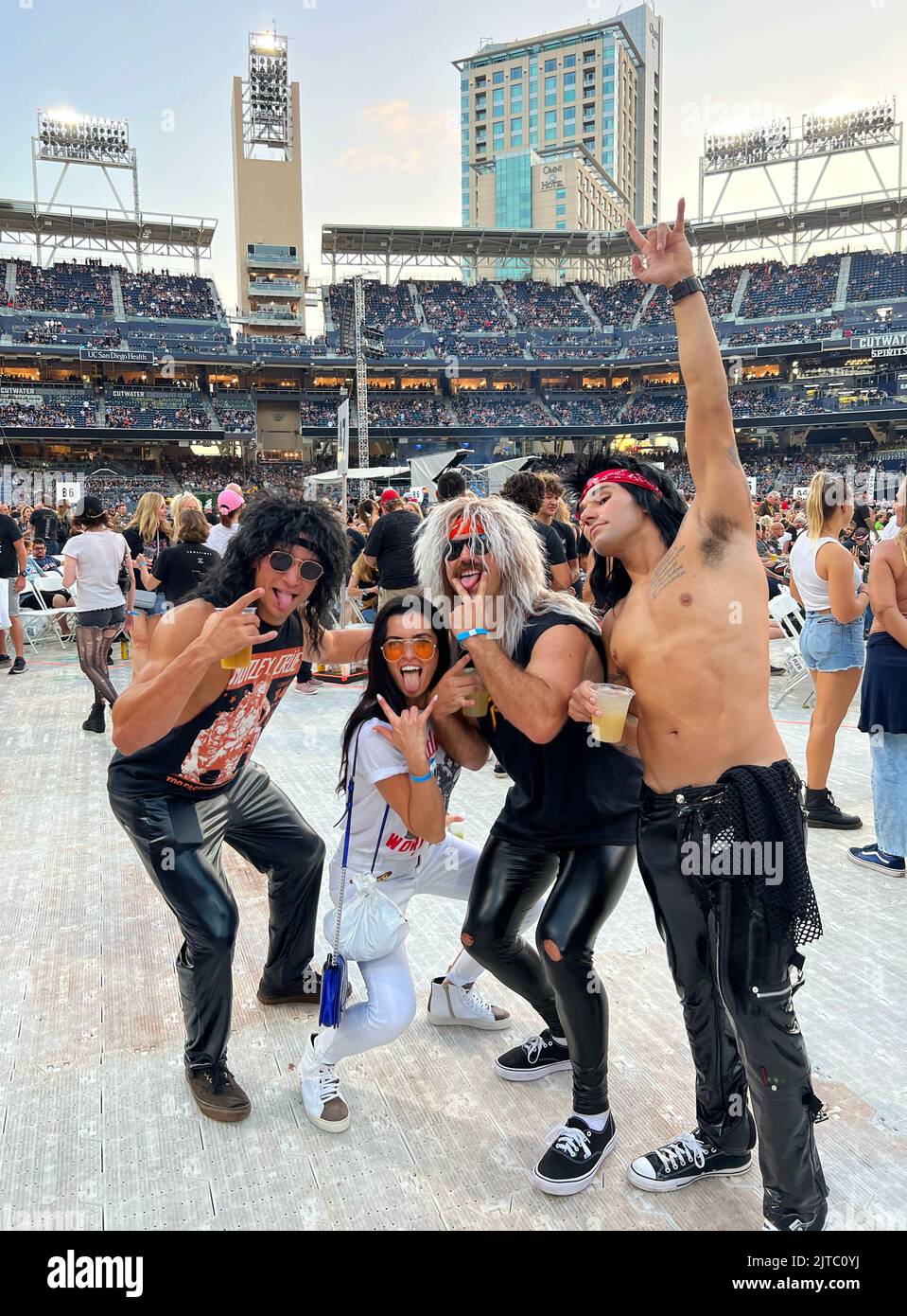 August 28, 2022, San Diego, California, USA: Fans attend The Stadium ...
