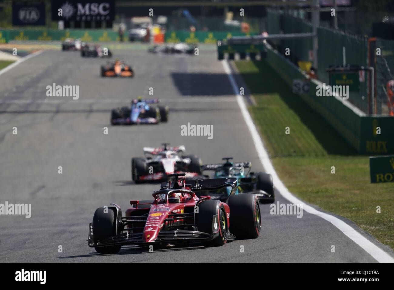 Charles Leclerc (MON) Ferrari F1-75 Stock Photo - Alamy