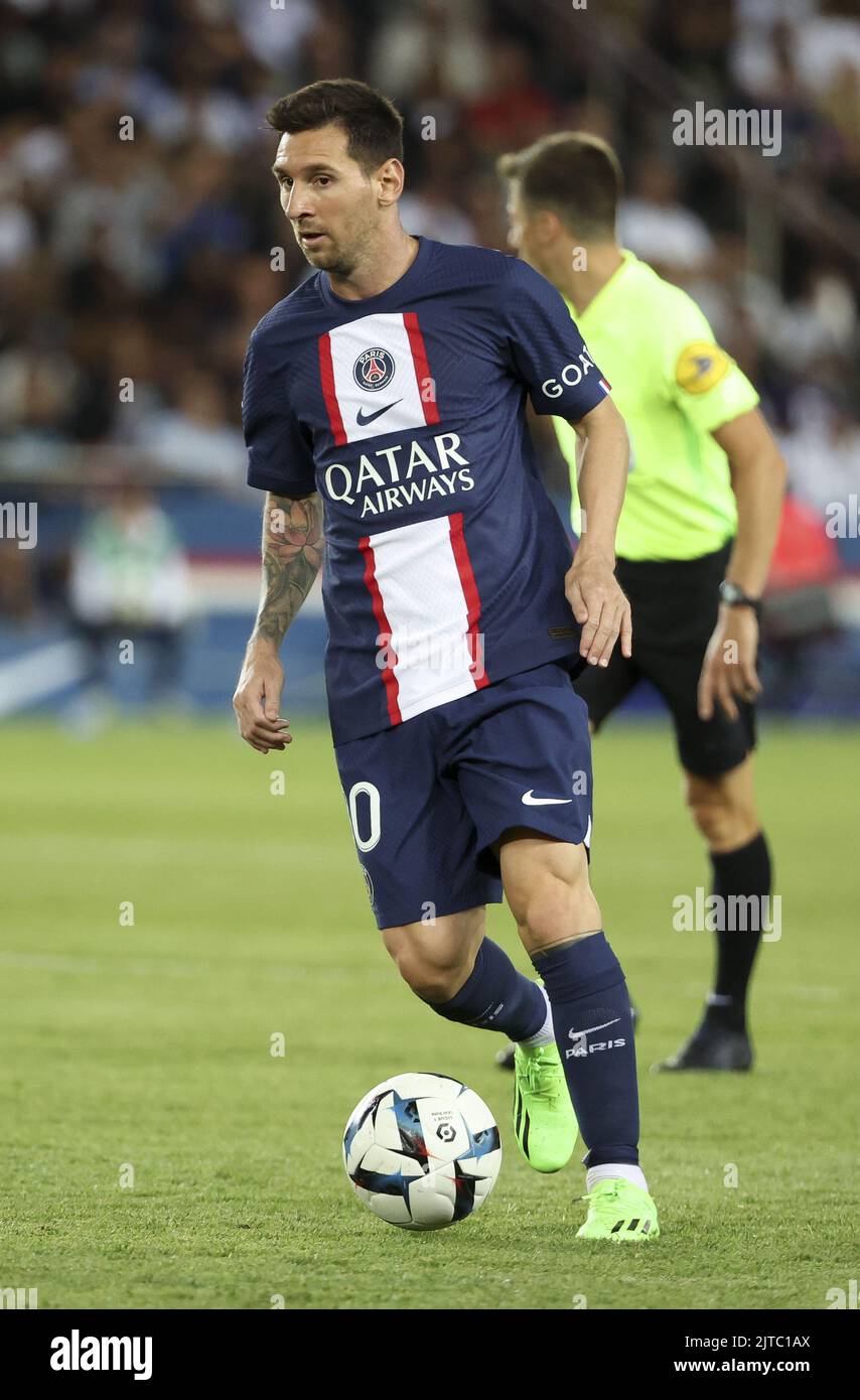 Messi psg august 2022 hi-res stock photography and images - Alamy