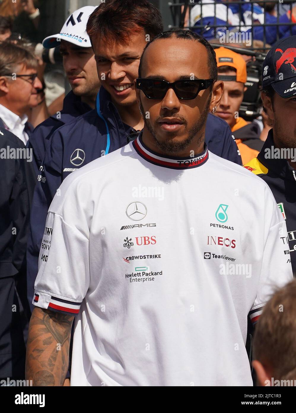 Lewis Hamilton (GBR) Mercedes W13 E Performance Stock Photo - Alamy