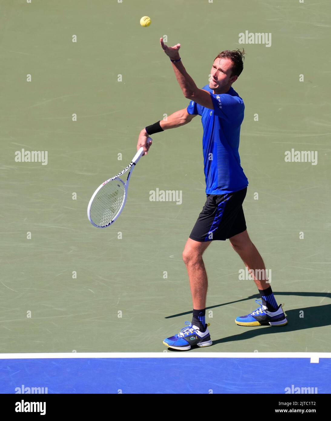 New York, US, August 29, 2022: Daniil Medvedev (RUS) defeated Stefan ...