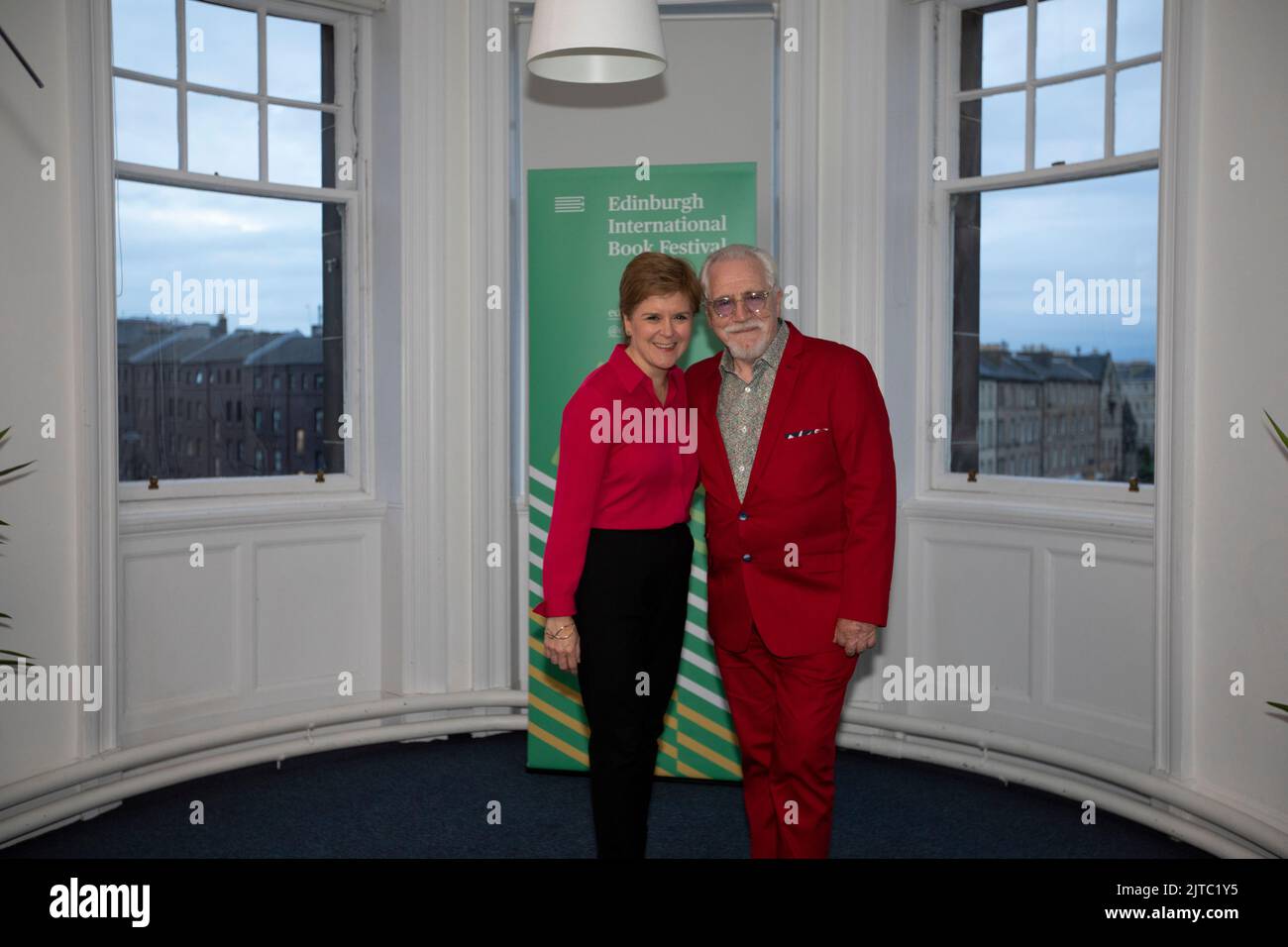 Photocall nicola sturgeon first minister and brian cox edinburgh hi-res ...