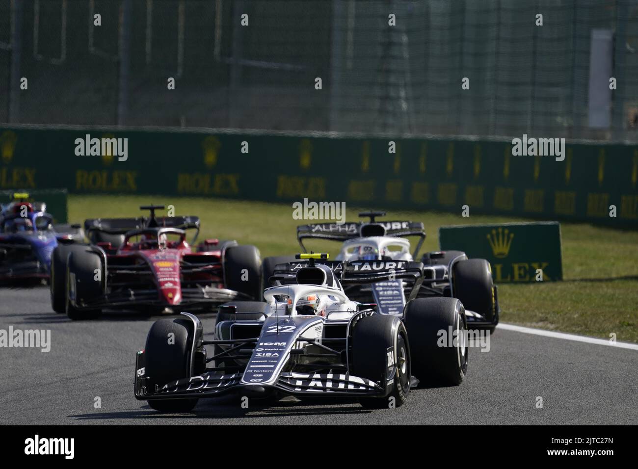 Ferrari yuki tsunoda hi-res stock photography and images - Alamy