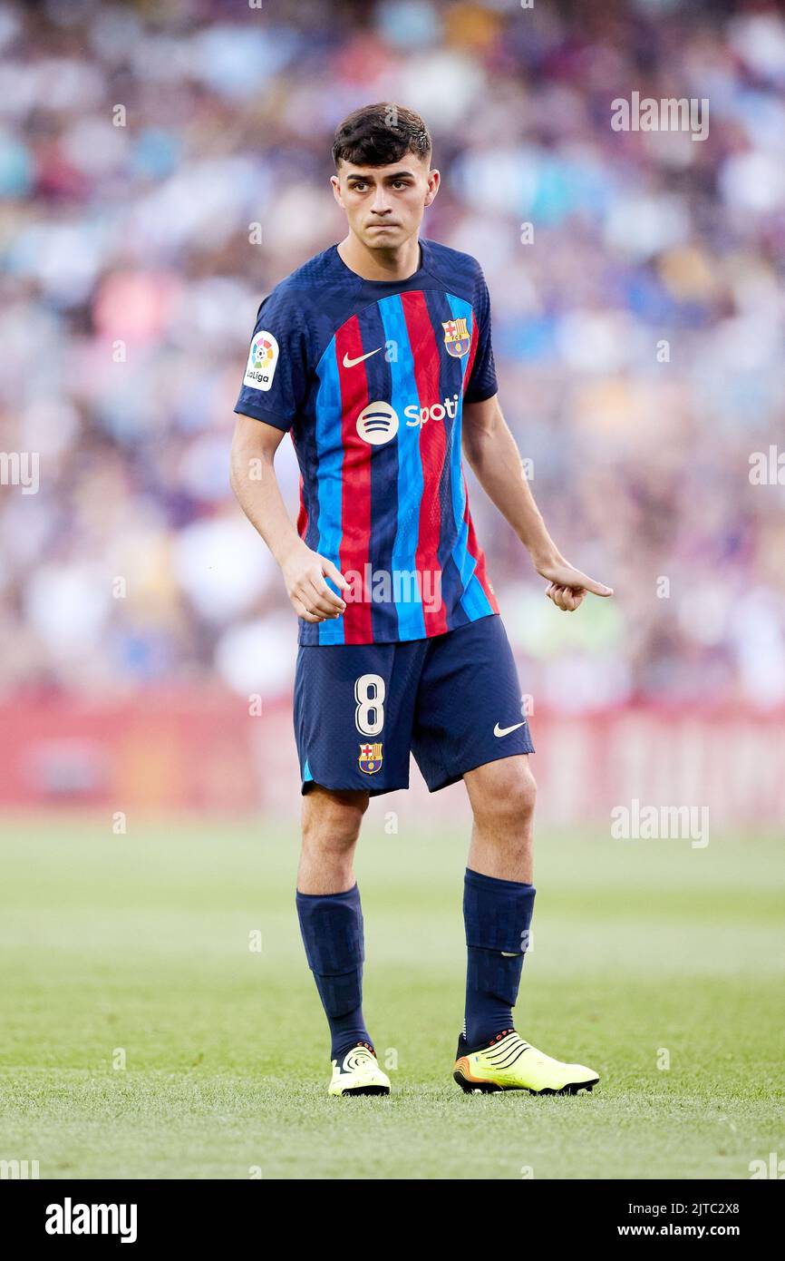 August 28, 2022, Rome, Spain: Pedri Gonzalez of FC Barcelona during the ...