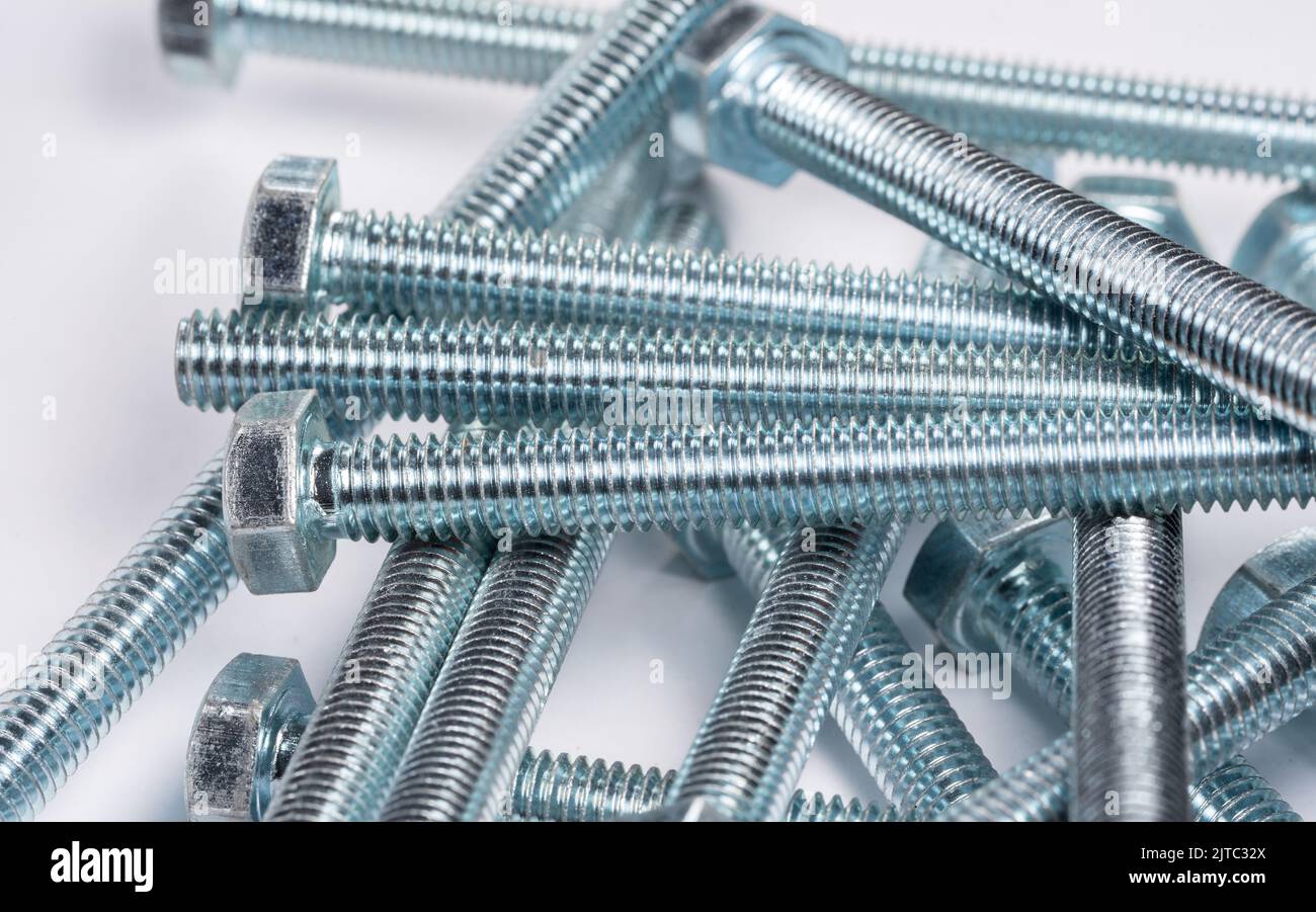 Long thread bolts hi-res stock photography and images - Alamy