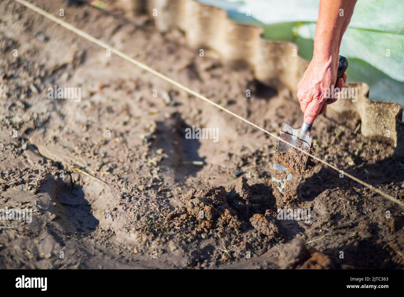 Prepare for new plantation hi-res stock photography and images - Alamy