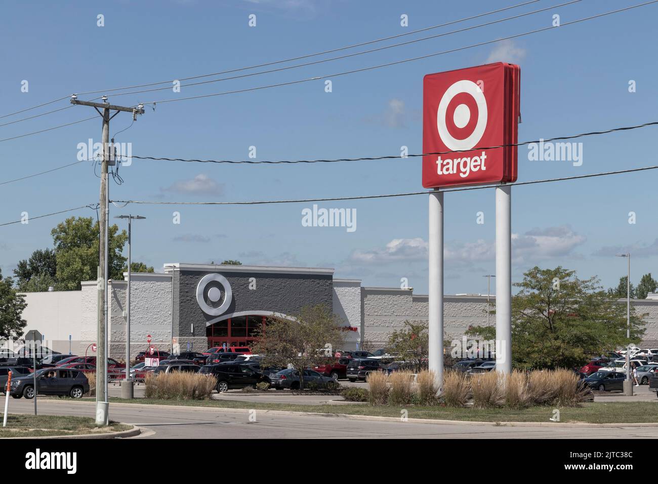Muncie - Circa August 2022: Target big box department store. Target is ...
