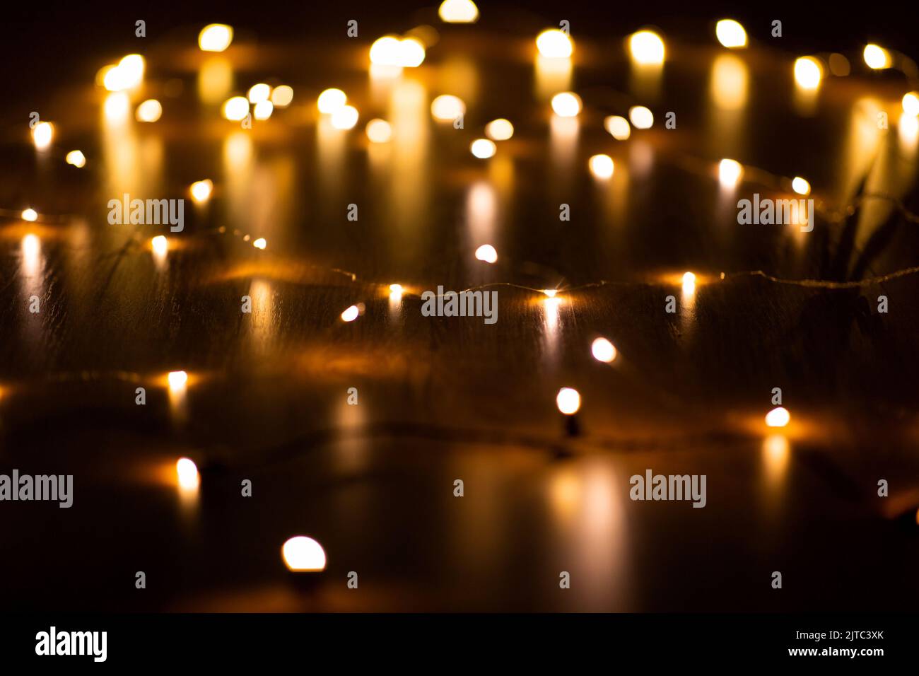 Close up electric garland lights hi-res stock photography and images ...