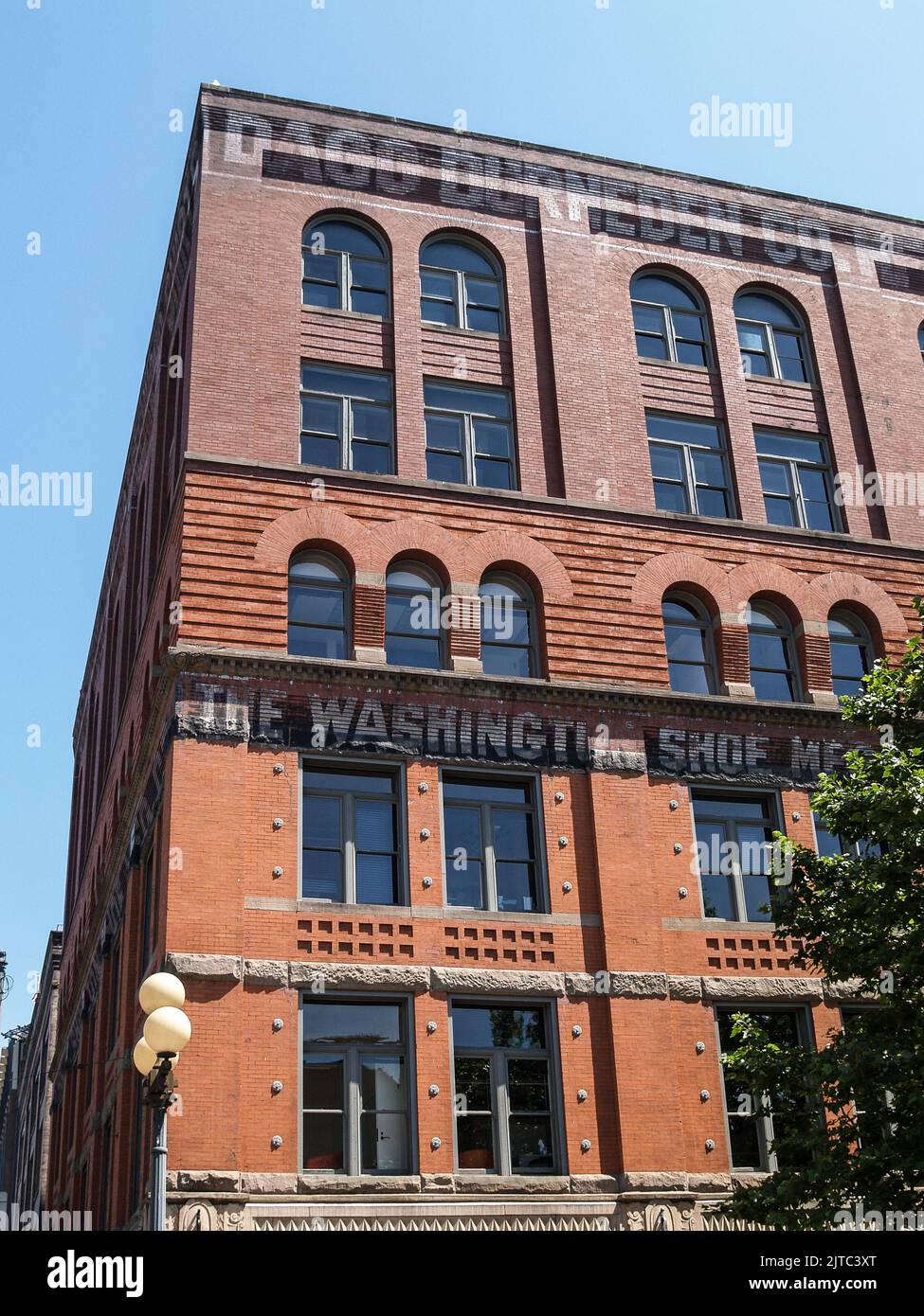 Seattle USA - July 20 2008; traditional brick architecture multi-level ... Seattle USA - July 20 2008; traditional brick architecture multi-level ...