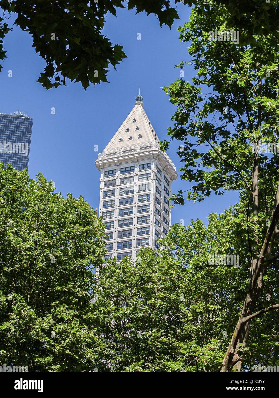 Seattle USA - July 20 2008; Neo classical architectural style Smith ...