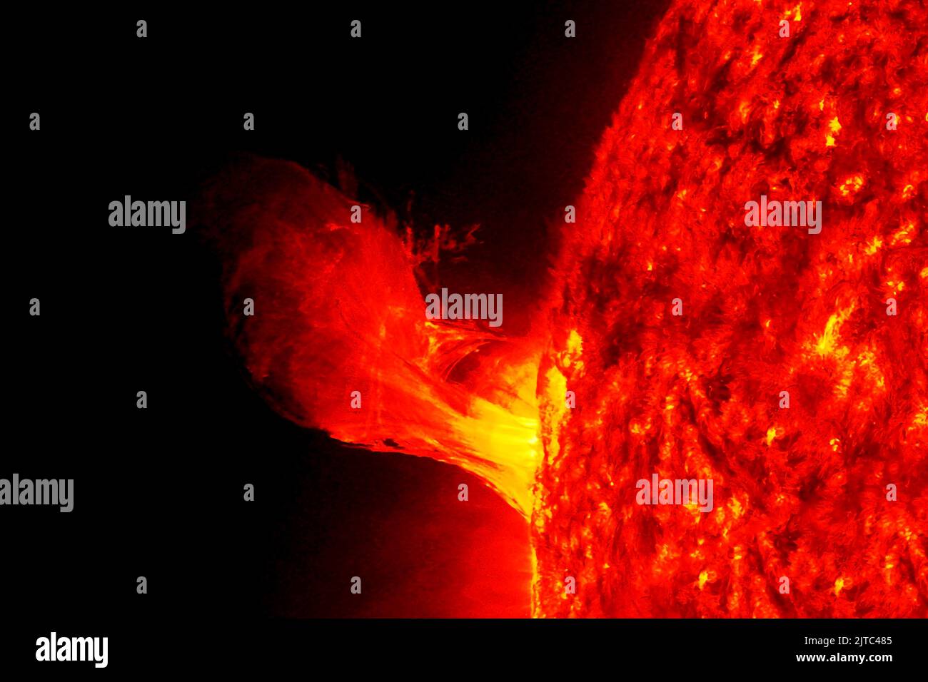 Planet earth space cosmic radiation hi-res stock photography and images ...