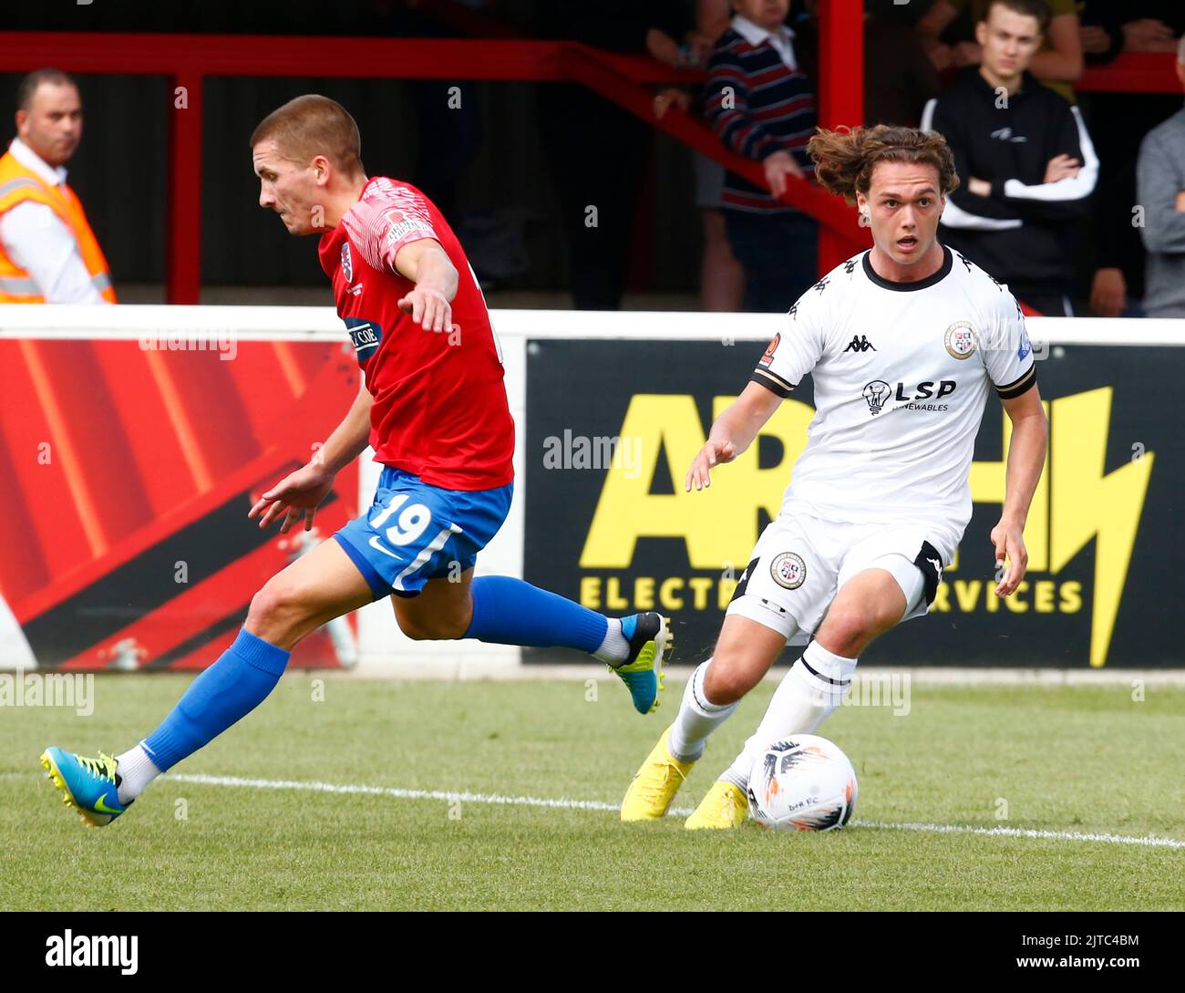DAGENHAM ENGLAND - AUGUST 29 : Harry Forster of Bromley during National ...