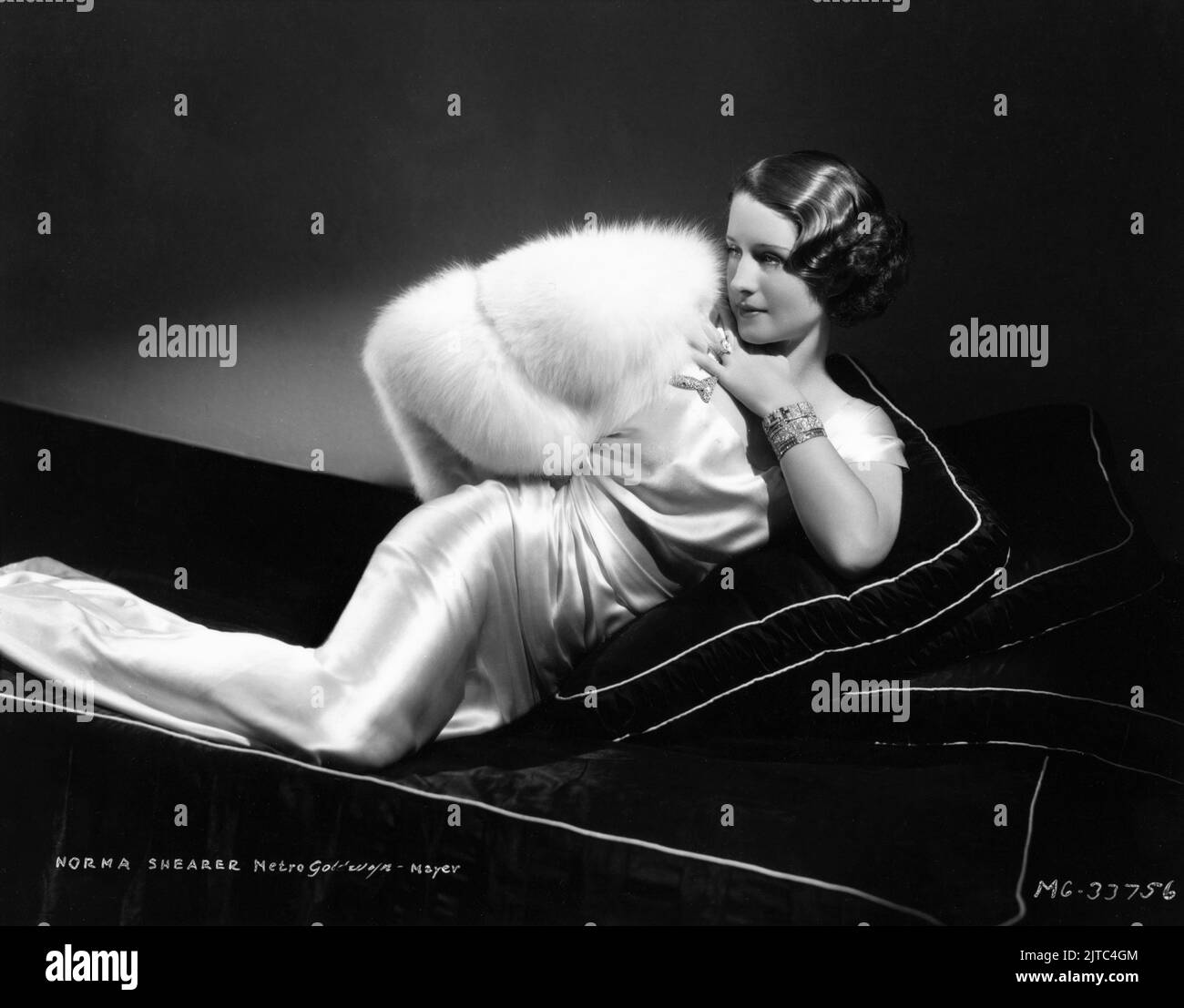 NORMA SHEARER 1934 Portrait by GEORGE HURRELL publicity for Metro ...