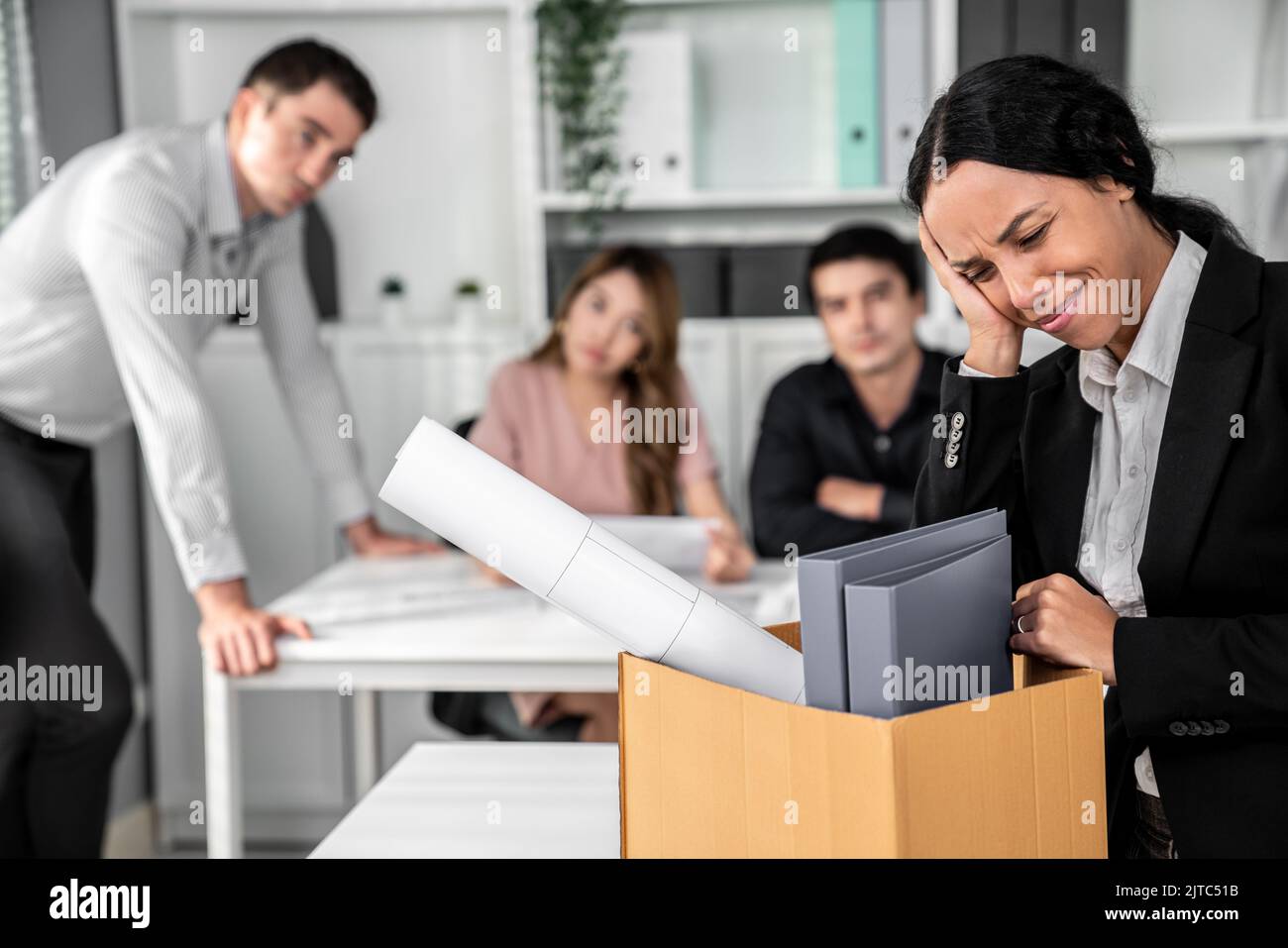 Embarrassed unemployment hi-res stock photography and images - Alamy