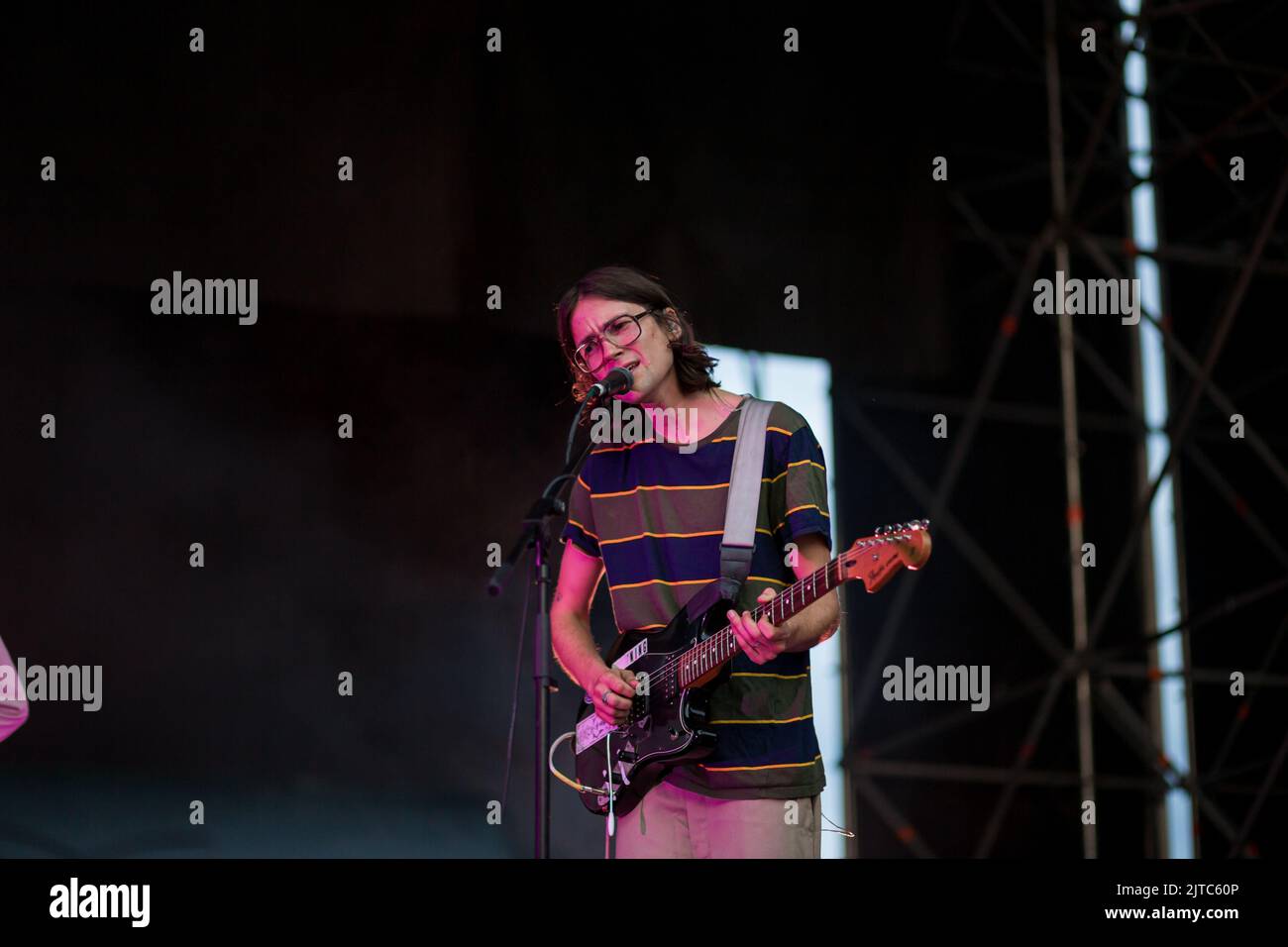 the american band DIIV performs live turng the TOdays festival in Turin ...