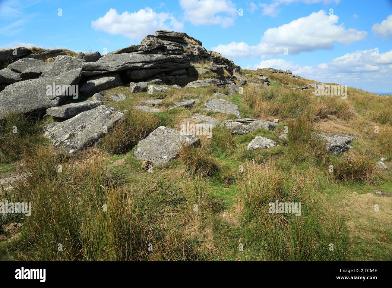 Oke tor, Dartmoor, Devon, England, UK Stock Photo - Alamy